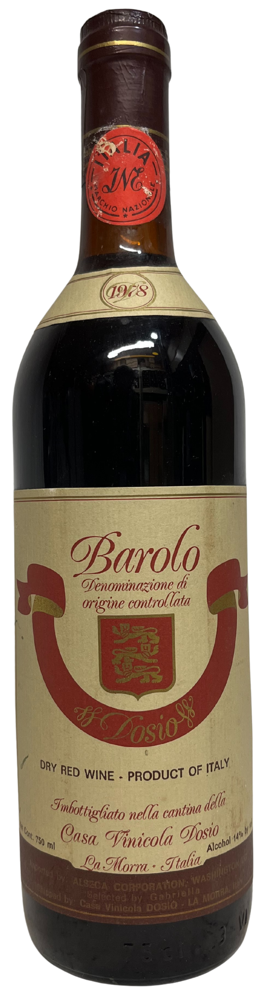 1978 Dosio Barolo – Aabalat Fine and Rare Wines